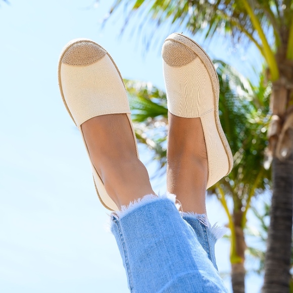 SunnyMia | Shoes | Bella Beige Espadrille Flats | Poshmark